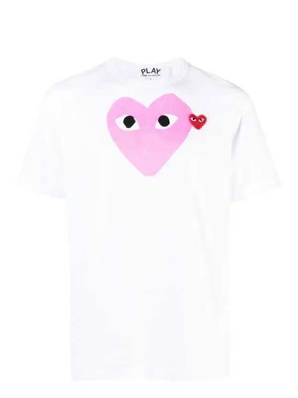 Play Comme Des Garcon Crew-neck T-shirt - No