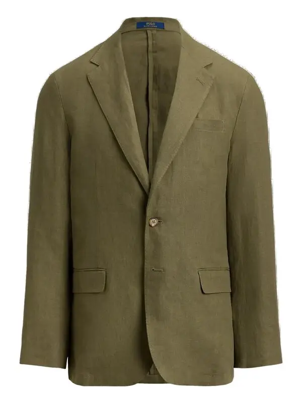Polo Ralph Lauren Tailored Long Sleeve Blazer - Green