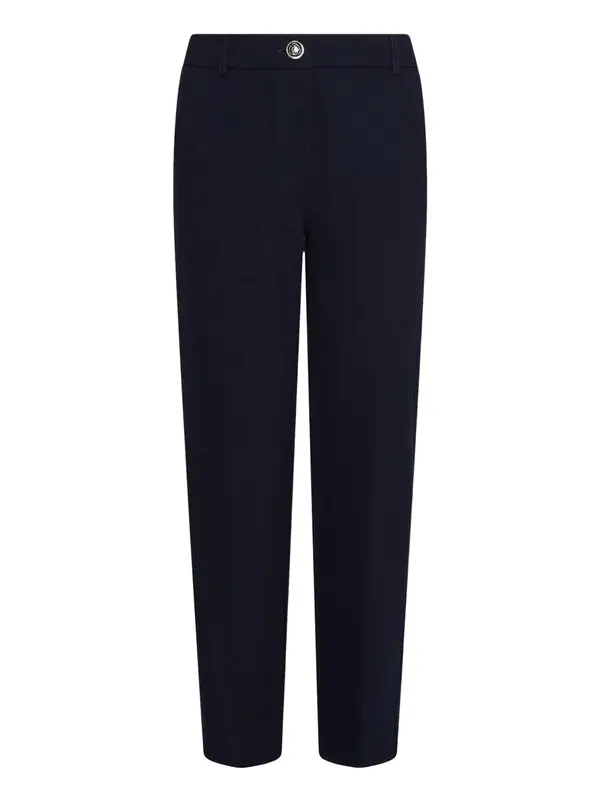 Marella Stretch Chino Trousers - Navy