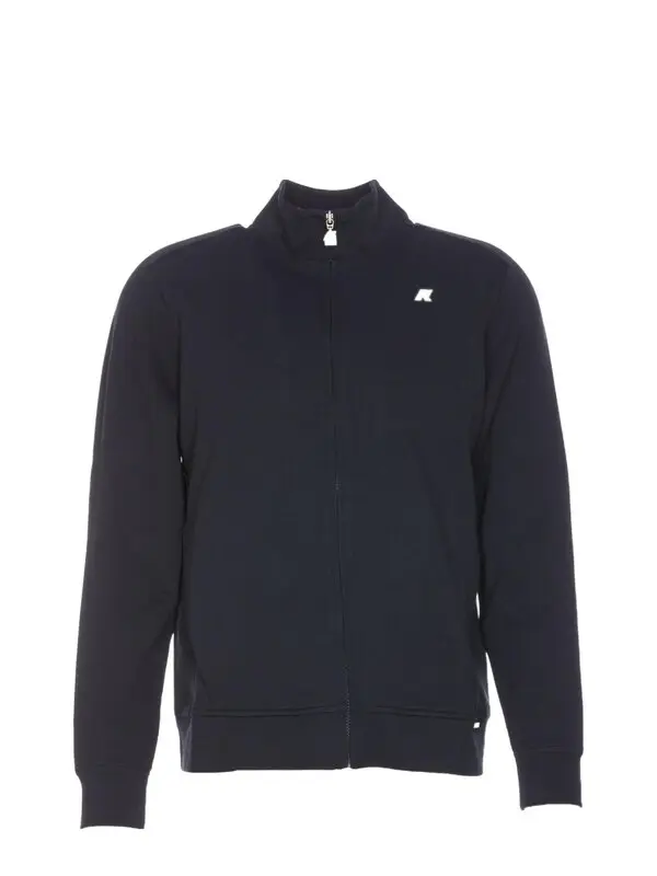 K-WAY Hayce Interlock Zip-up Jacket - Black