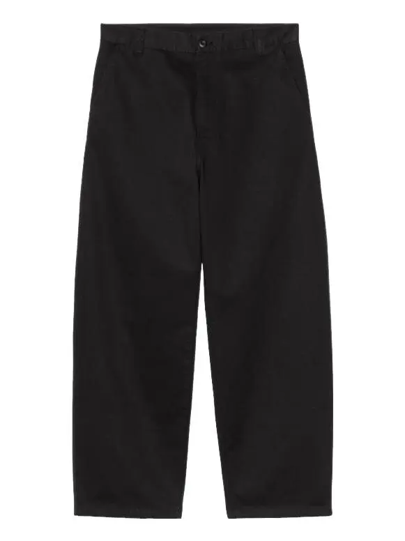 Carhartt Work In Progress Cotton Wide-leg Trousers - Black