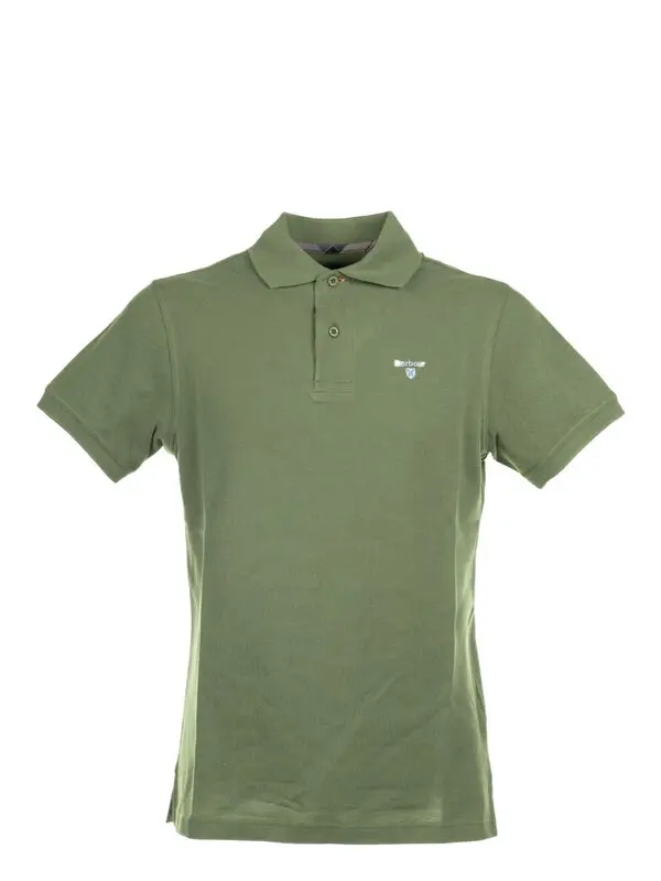 Barbour Short-sleeved Polo Shirt - Green