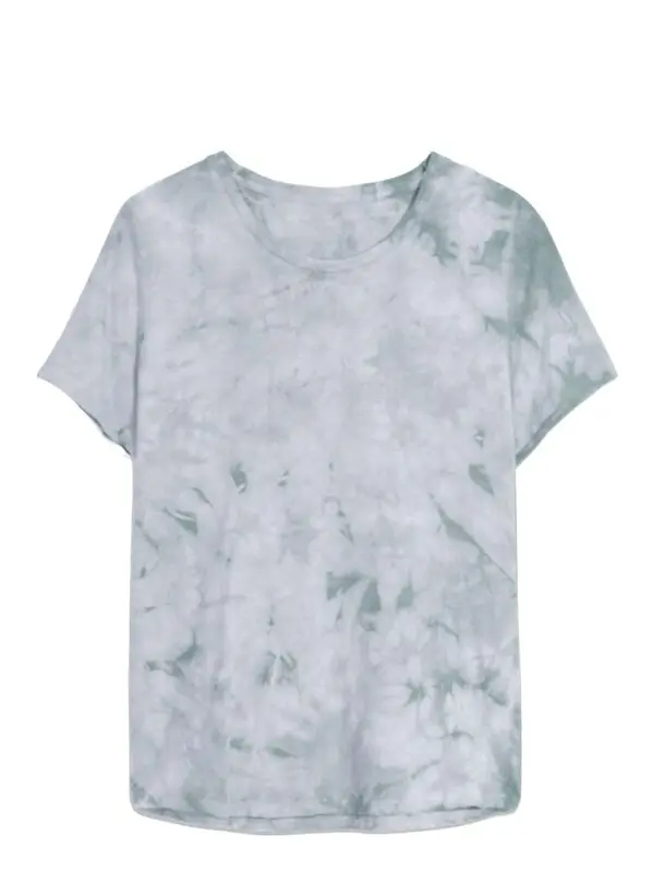 Majestic Filatures Round Neck Short Sleeve T-shirt - Gray