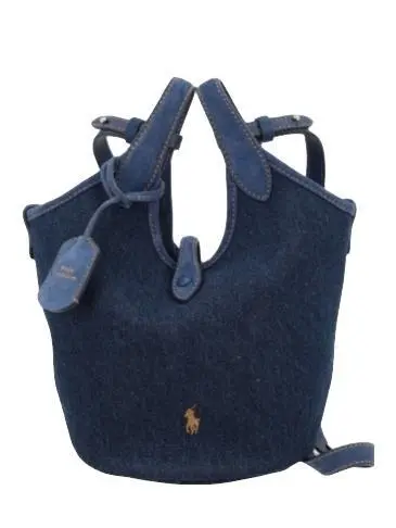 Polo Ralph Lauren Single-handle Bag With Double Handles - Black