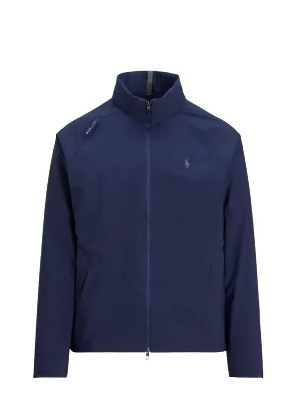 Polo Ralph Lauren Lightweight Logo Detail Zip-up Jacket - Blue