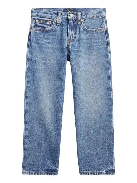 Ralph Lauren Mid-rise Straight-leg Jeans - Blue