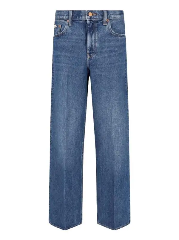 Calvin Klein Straight-leg Jeans - Blue Denim