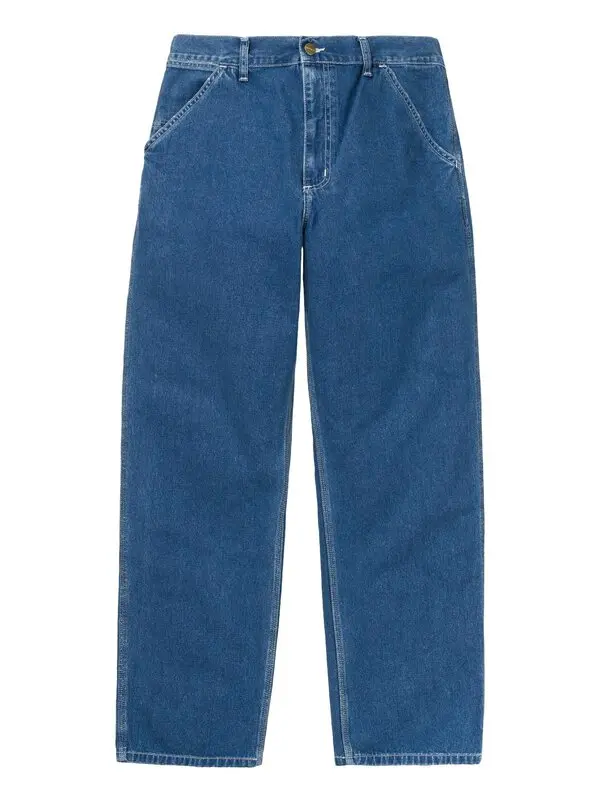 Carhartt Work In Progress Mid-rise Straight-leg Jeans - Blue