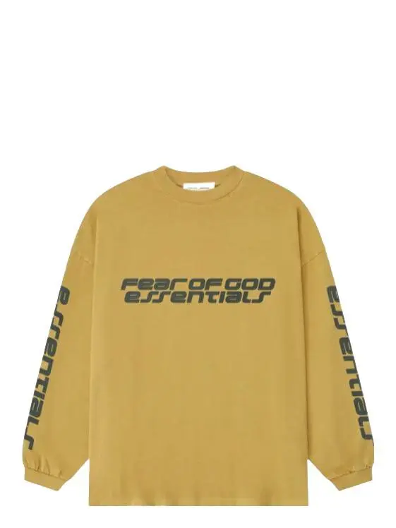 Fear Of God 90s Long Sleeved T-shirt - Yellow