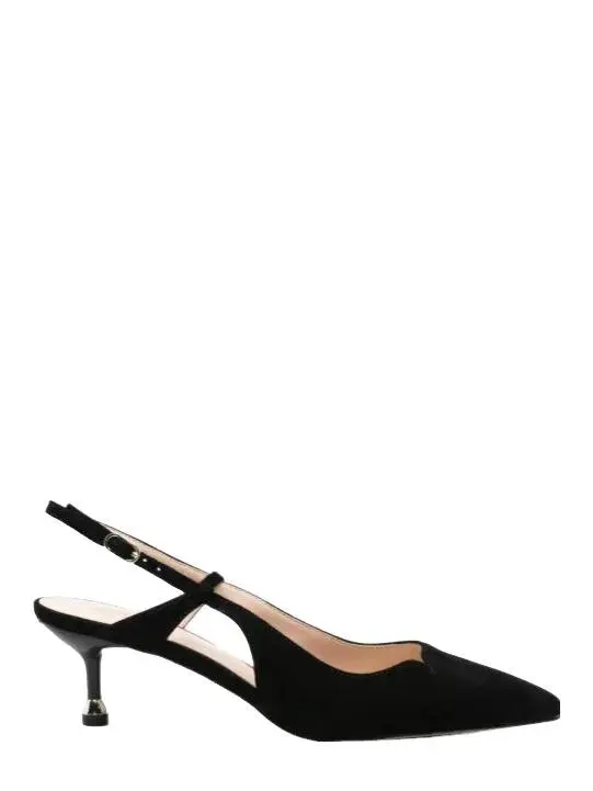 Liu Jo Pointed Toe Slingback Pumps - Black