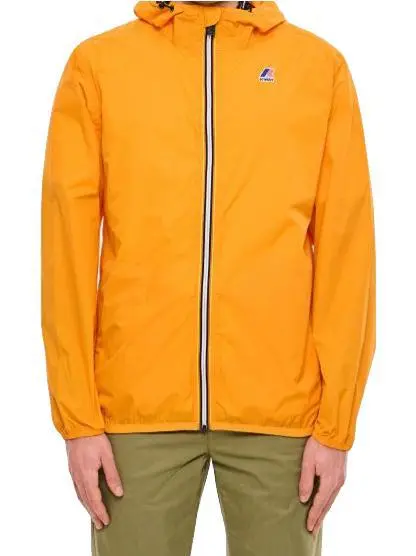K-WAY Le Vrai 4.0 Claude Hooded Jacket - Orange