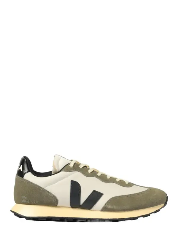 VEJA Low-top Lace-up Sneakers With Suede Overlay - Multicolor