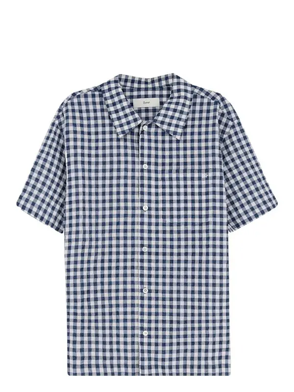 DUNST Short-sleeved Shirt - Blue