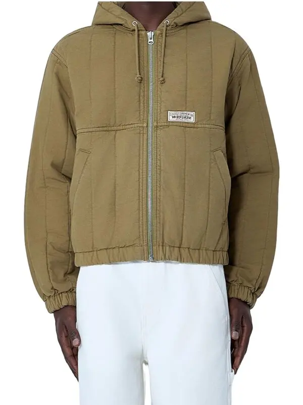 StÜssy Quilted Hooded Jacket - No