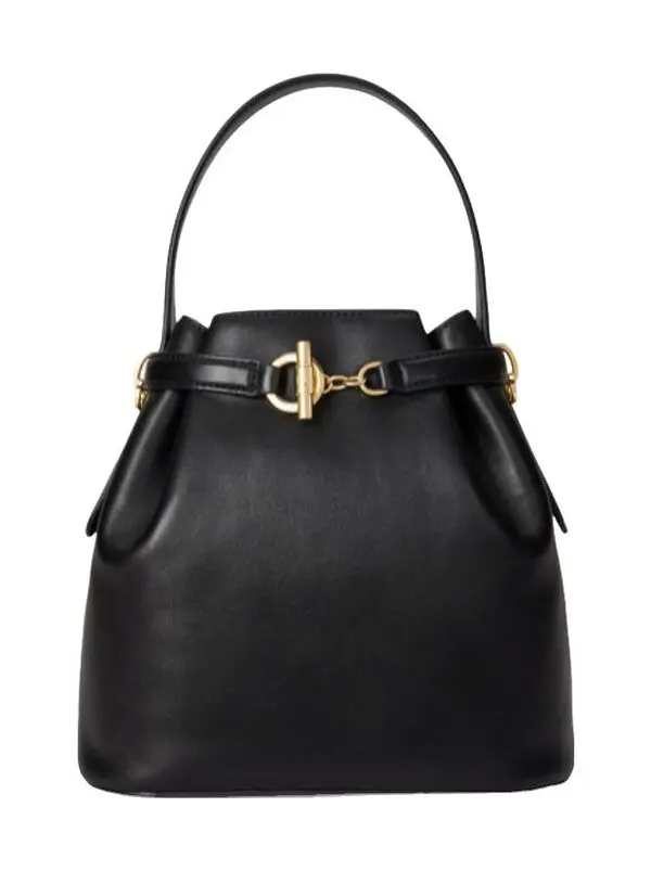 Ralph Lauren Blaike Medium Bucket Bag - Black
