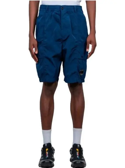C.P. COMPANY Belt Loop Shorts - Blue