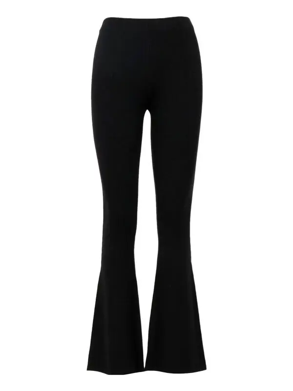 SEMICOUTURE Flared Casual Pants - Black