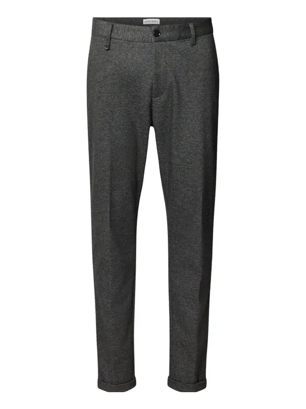 ANTONY MORATO Belted Casual Pants With Rolled Cuffs - Black
