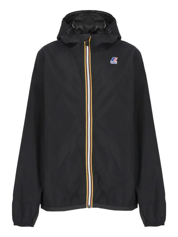 K-WAY Le Vrai 4.0 Claude Hooded Jacket - Black