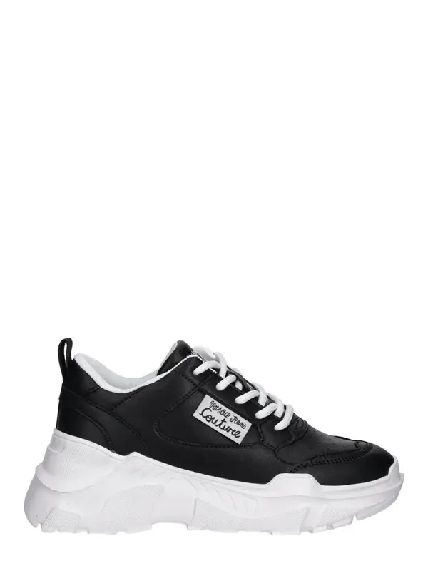 Versace Chunky Logo Sneakers - Black