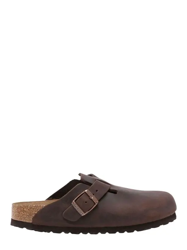 BIRKENSTOCK Round Head Clogs - Black