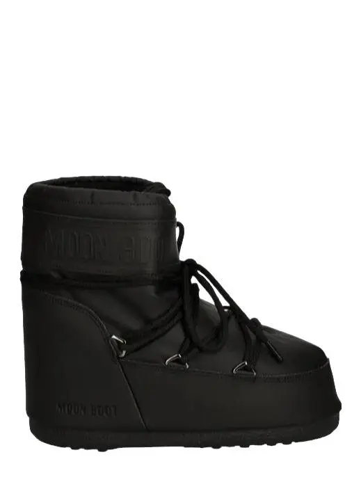 Moon Boot Icon Lace-up Low Boots - Black