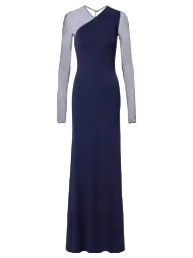 Ralph Lauren Brynn Jersey Gown - Blue