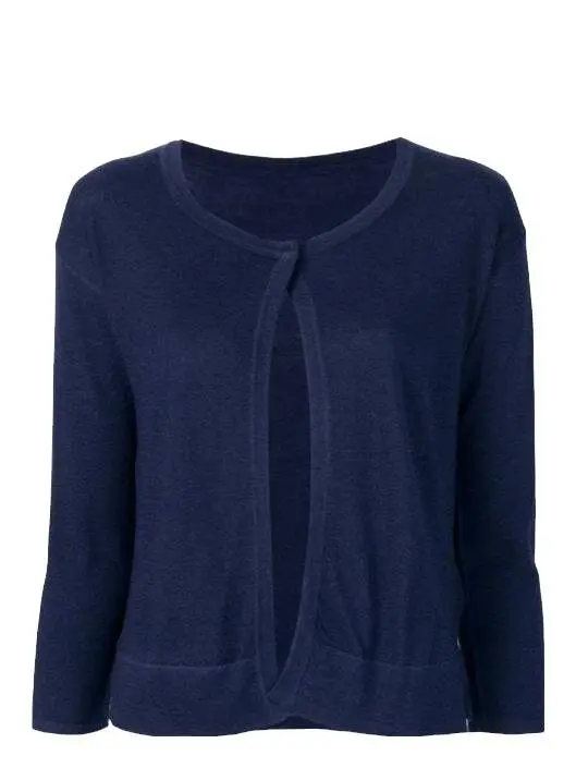 Lela Rose One Button Cardigan - Black