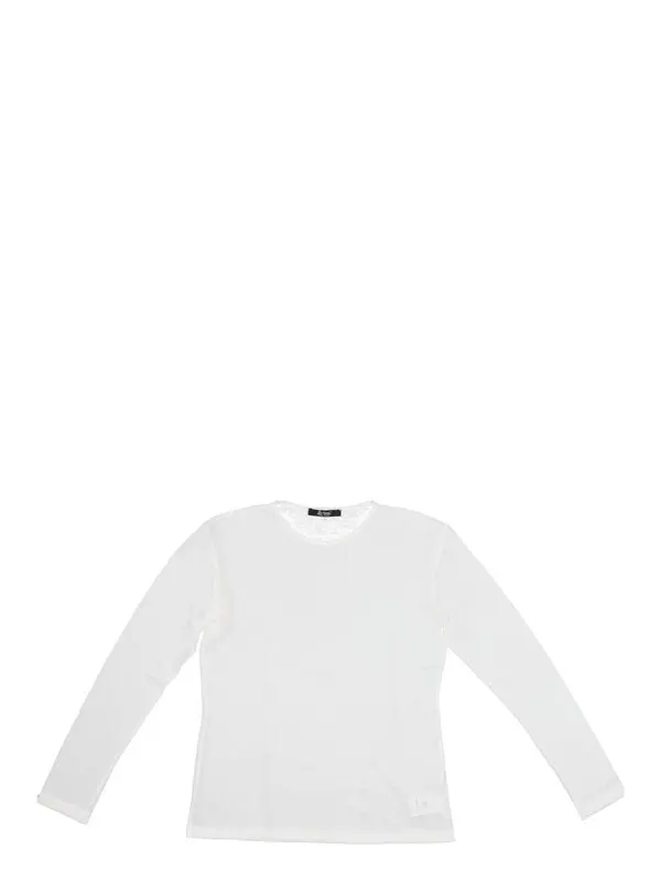 Lela Rose Long Sleeve Cotton T-shirt - No