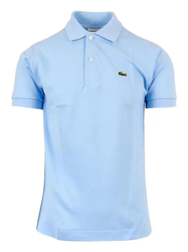 Lacoste Logo-patch Piqué T-shirt - Blue