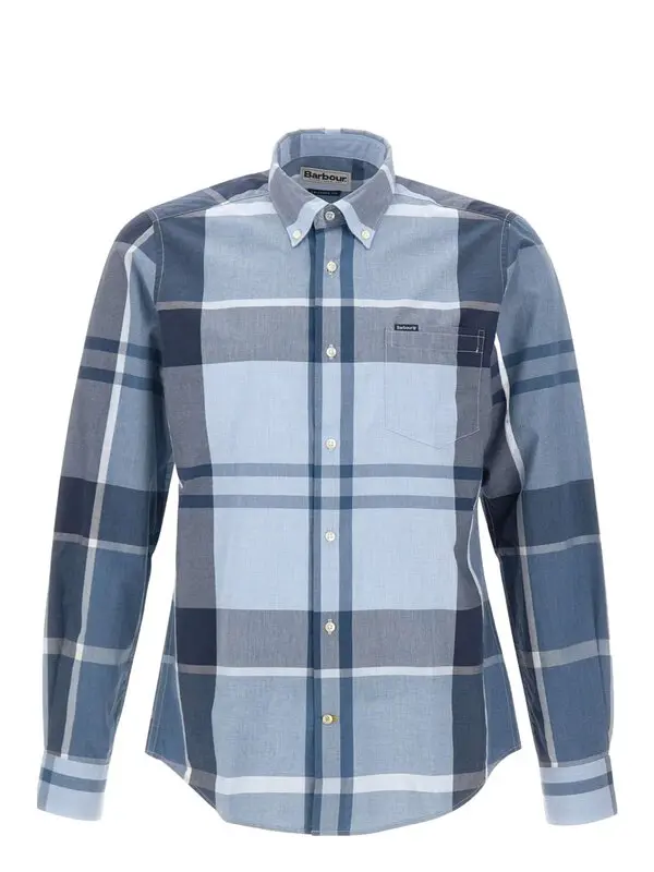 Barbour Harris Tartan Check Shirt - Blue