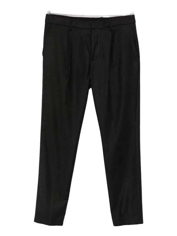 DONDUP Ralph Tailored Slim Fit Trousers - Black