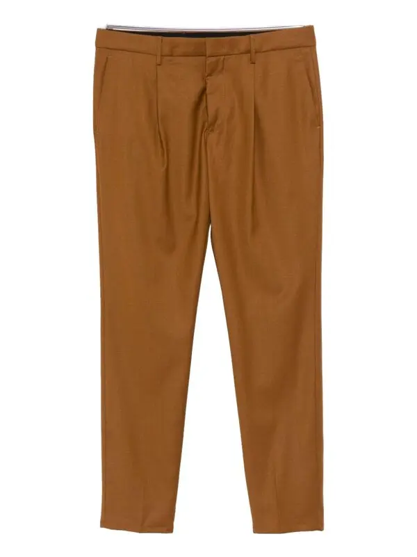DONDUP Ralp Pleated Trousers - Brown