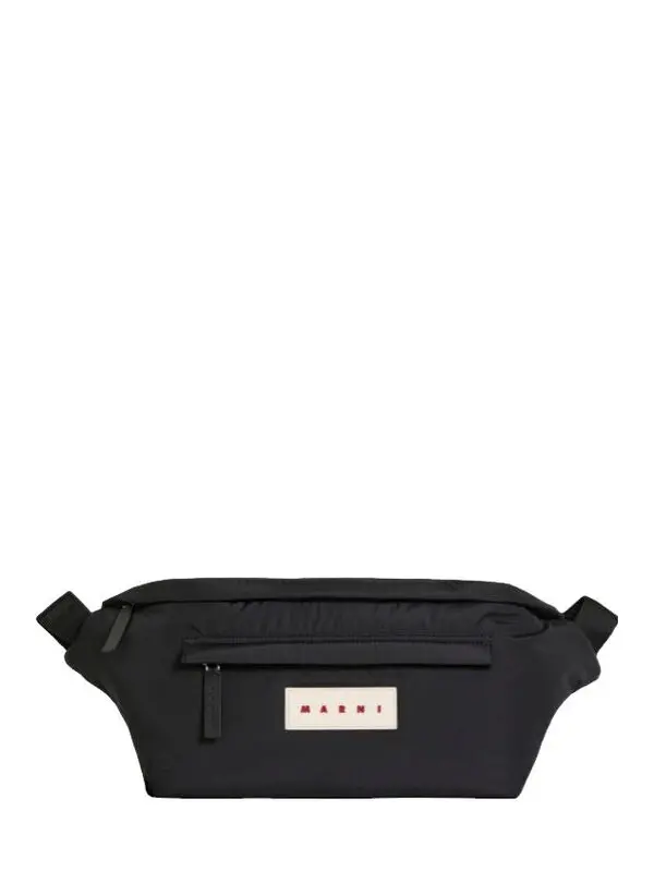 Marni Puff Belt Bag - Black