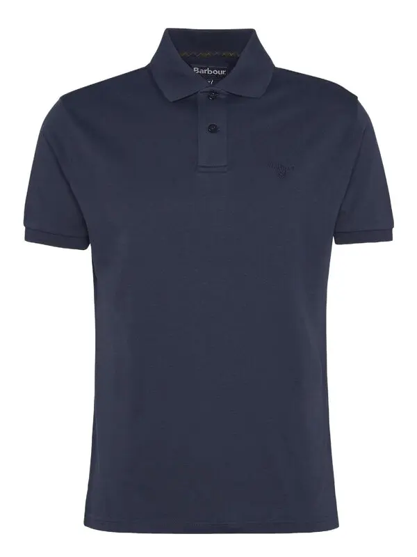 Barbour Hylton Short-sleeved Polo Shirt - Navy