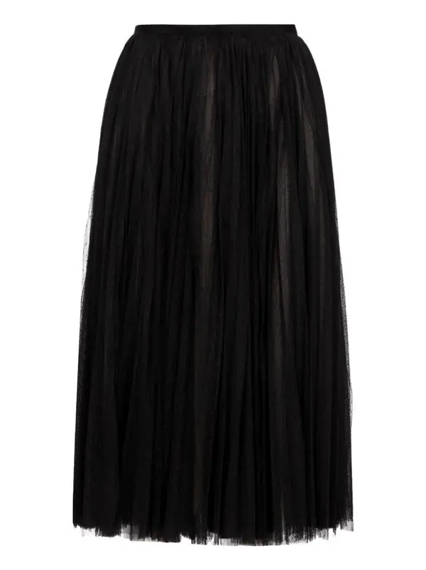 Philosophy Di Lorenzo Serafini Layered Pleated Chiffon Dress - Black