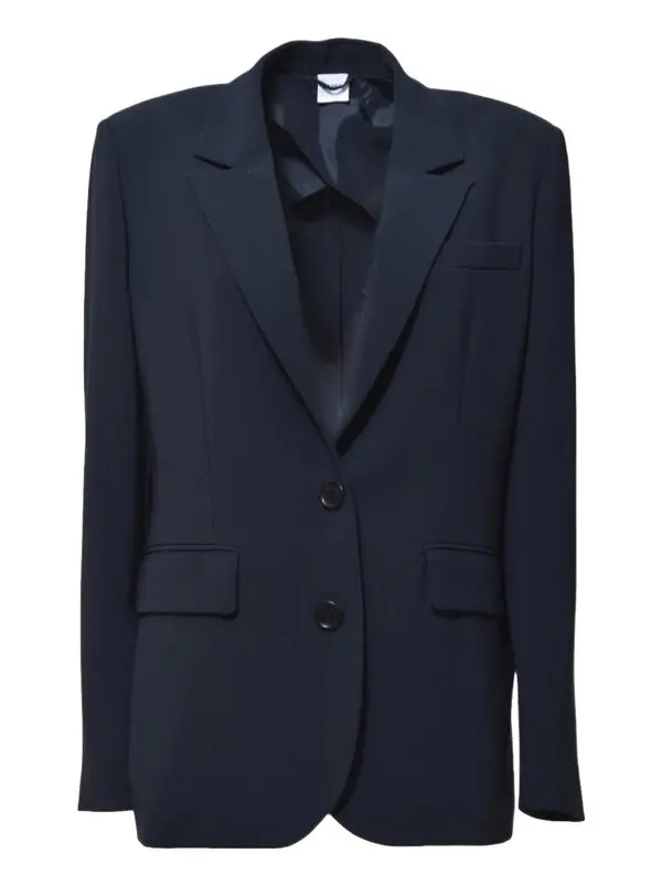 Aspesi Single Breasted Jacket - Black