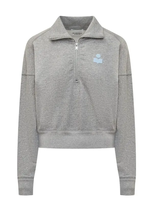 Isabel Marant Étoile Long Sleeve Sweatshirt - Gray