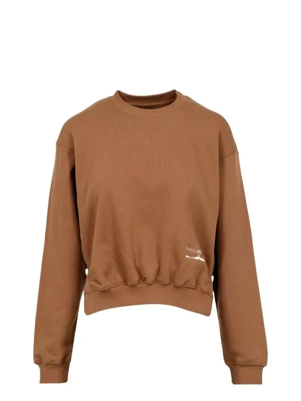 Philosophy Di Lorenzo Serafini Crewneck Sweatshirt - Brown