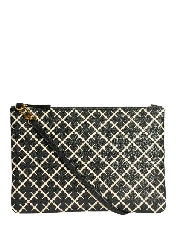 BY MALENE BIRGER Ivy Clutch With Detachable Shoulder Strap - Black