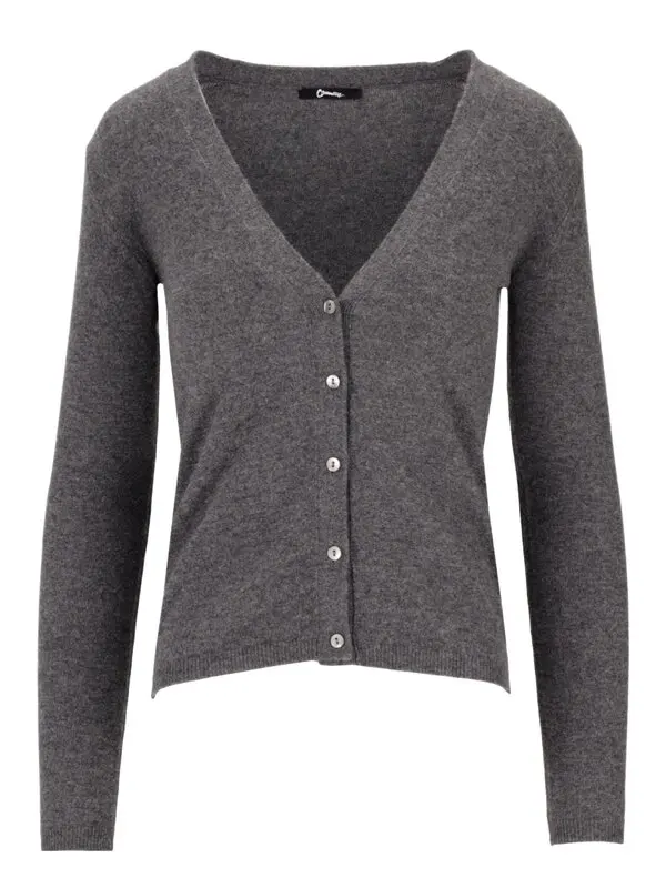 Lela Rose Long Sleeve Knitted Cardigan - Black