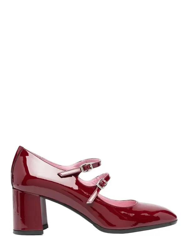 CAREL Mary Jane High Heel Shoes - Red