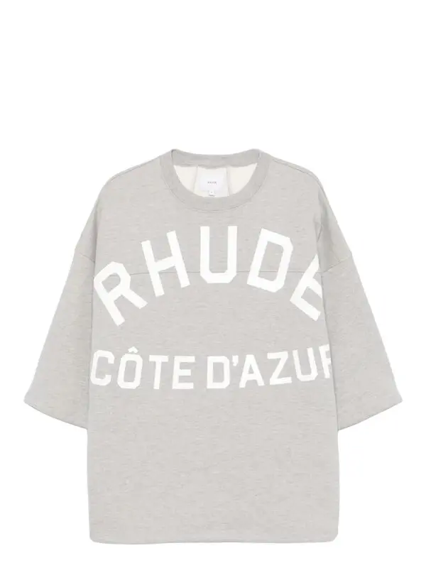 Rhude Cote D'azur T-shirt - Grey