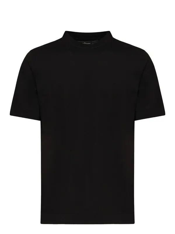 GIULIANO GALIANO Aigue Crew Neck T-shirt - Black