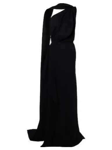 Maticevski Priority Draped Gown - Black