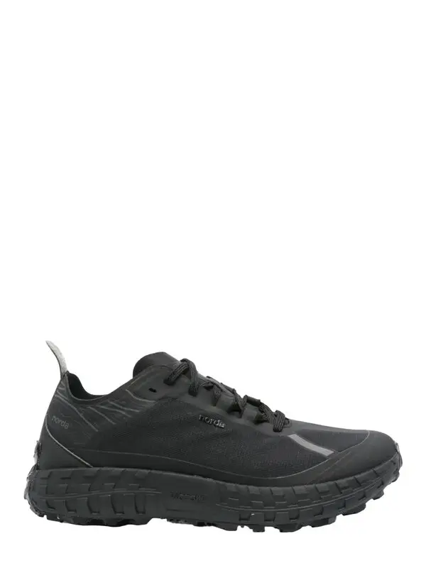 NORDA Lace-up Low-top Sneakers - Black
