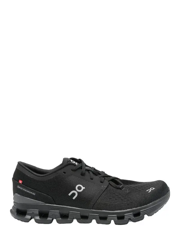 On Cloud X 4 Mesh Sneakers - Black