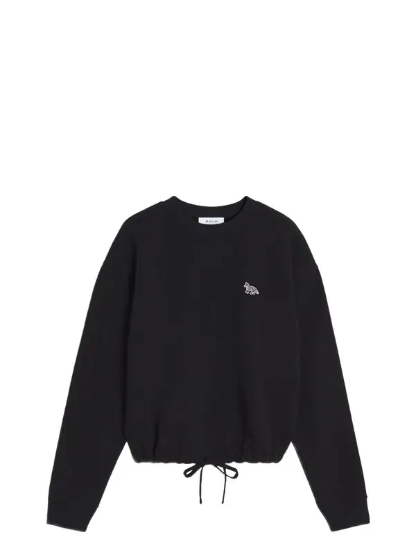 Maison Kitsuné Baby Fox Patch Sweatshirt - Black