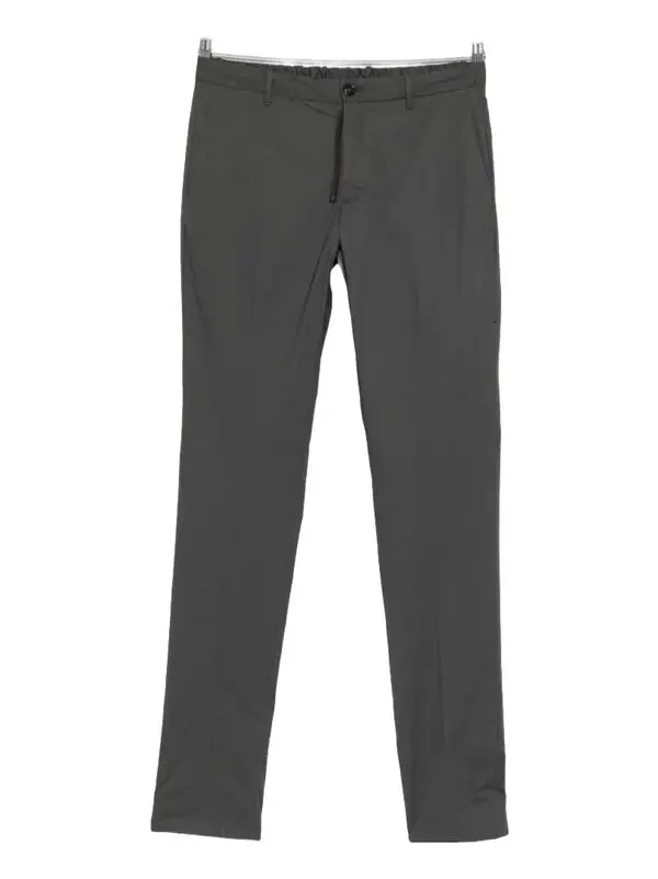 Incotex Elasticated Waistband Trousers - Dark Gray