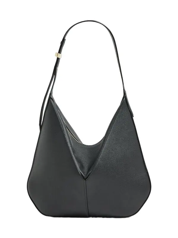 VALEXTRA Adjustable Shoulder Bag With Single Handle - Black